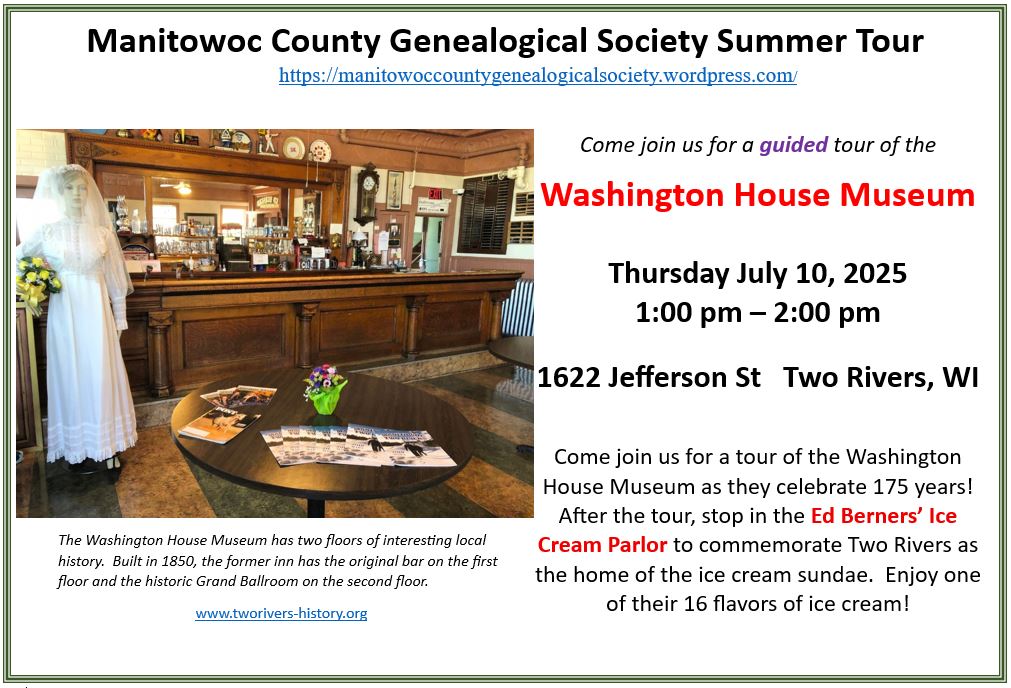 Washington House Tour | Two Rivers Wisconsin