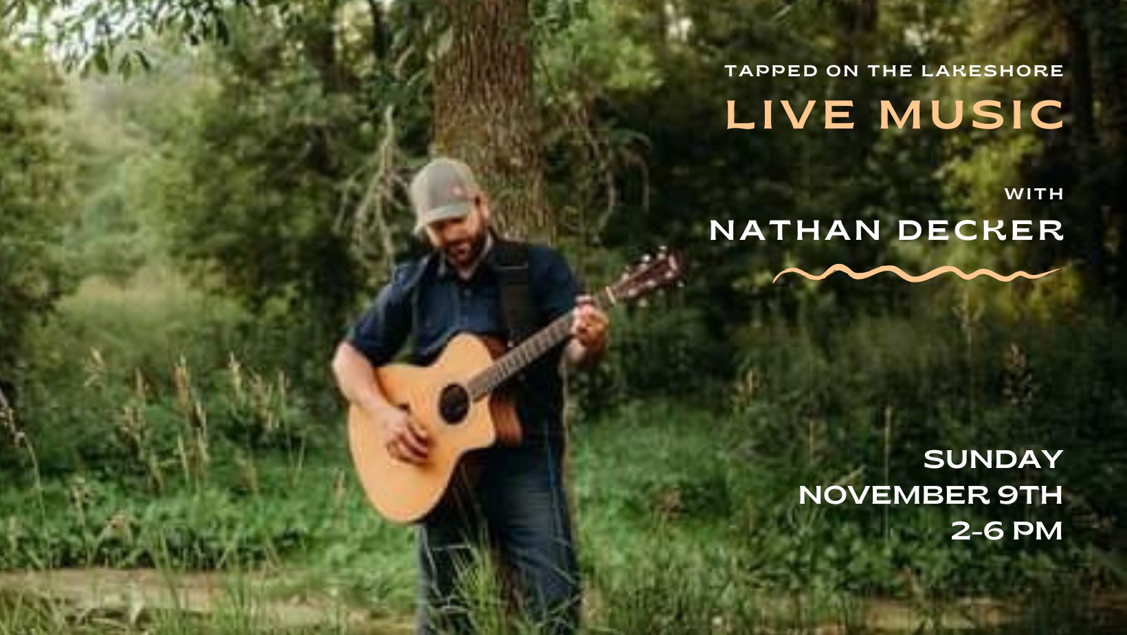 Live Music: Nathan Decker | Two Rivers Wisconsin