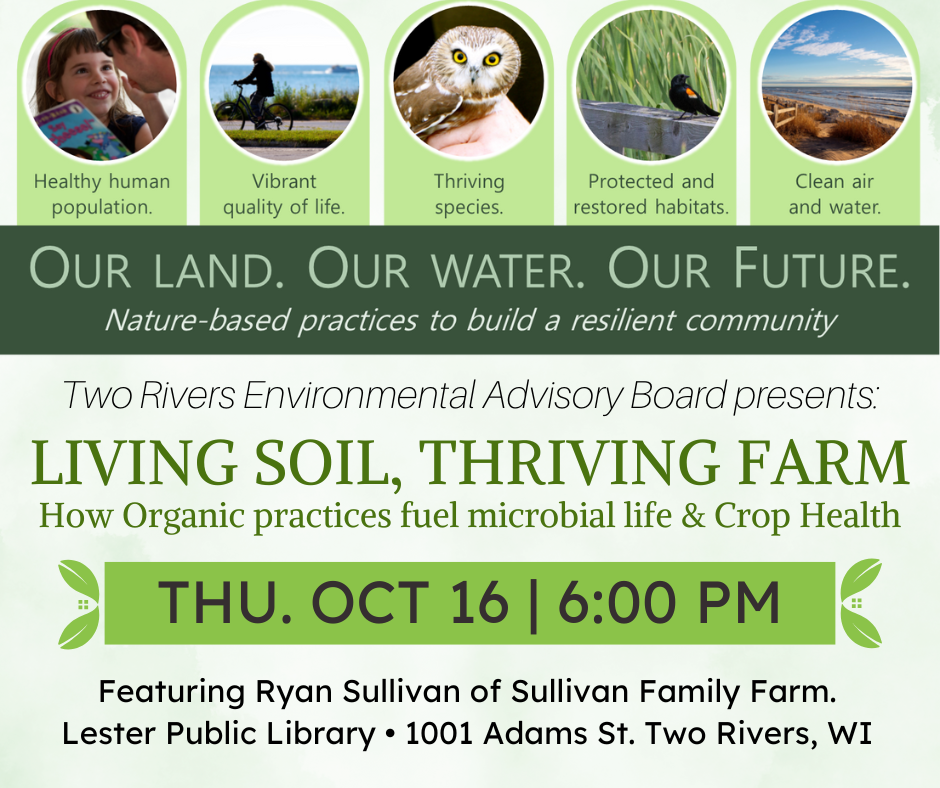 Living Soil/Thriving Farm | Two Rivers Wisconsin